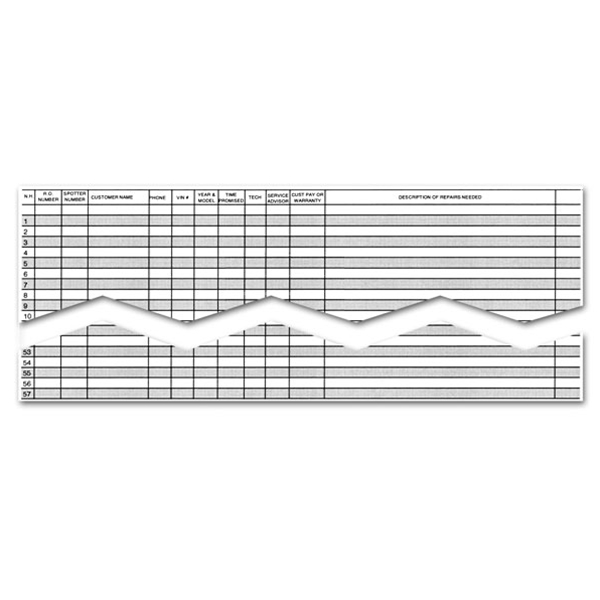 My Dealer Supply - Service Dispatch/Route Sheets/Appointments 1 Form #RS-57