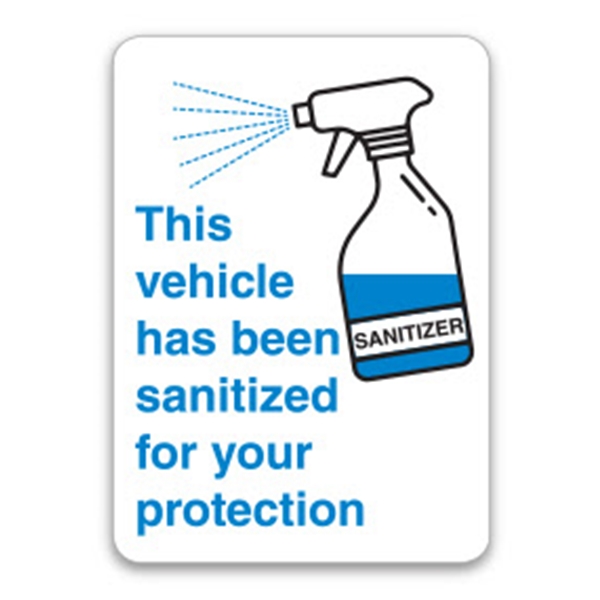 "Sanitized" - Sticker: