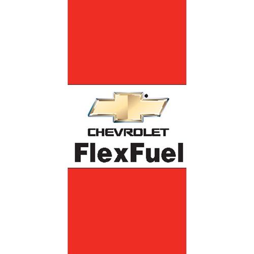 My Dealer Supply - Chevy Flex Fuel Flags (Horizontal, single sided)