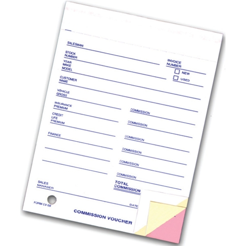 My Dealer Supply - COMMISSION VOUCHER