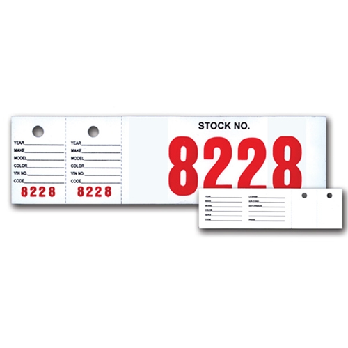 Vehicle Stock Numbers