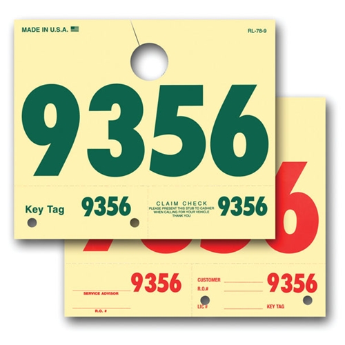 My Dealer Supply - Dispatch Numbers - Manilla 4 Digit